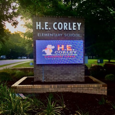 H.E. Corley Elementary School | American Sign & Display